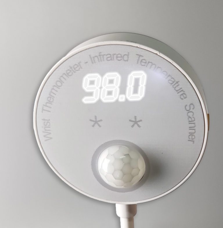 Desktop Infrared Wrist Thermometer - Theroscan - Infrared Temperature ...